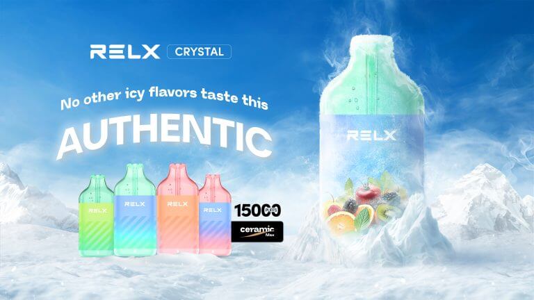 RELX Crystal: Premium Long-Lasting Flavor Experience